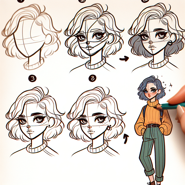 Step By Step How To Draw Kaws Characters For Beginners